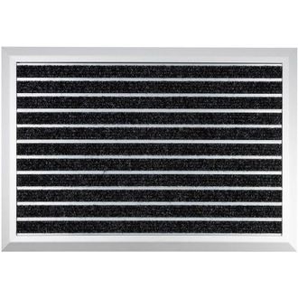 Floordirekt Alu-Fu&szlig;matte Spectral Textilfaser-Rips 47 x 68 cm