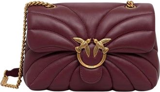 Pinko Pinko, Femme, Sacs, Rouge, Taille: ONE Size Love Puff Classic