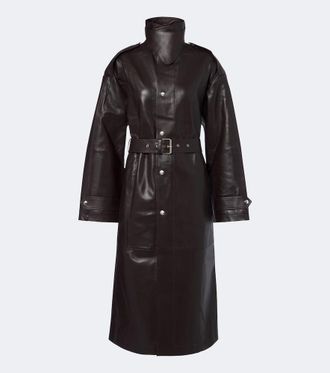 Victoria Beckham Trenchcoat aus Leder
