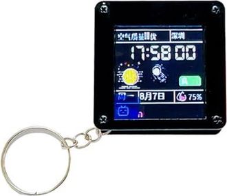 Generic Décoration électronique, breloque de sac portable - Petit affichage électronique décoratif pour sac | pour enfants, garçons, enfants, petite amie, épo