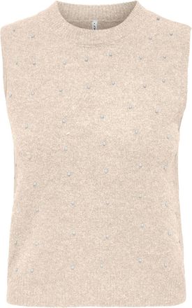 Only Onlrenata Sl O-Neck Pearl Vest KNT