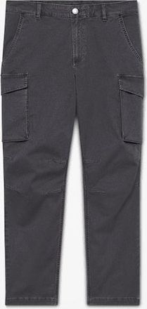 Timberland St&uuml;ckgef&auml;rbte Bedford-Cargohose f&uuml;r Herren in Schwarz, Herren, Schwarz, Gr&ouml;&szlig;e