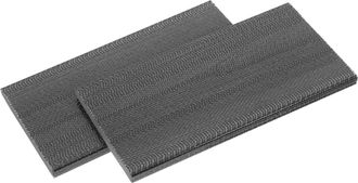 Cabilock 2 STÜCK Fiberglas Federplatten für Drehbare Terrassenschaukelstühle Ersatzteile Einfache Montage Wetterbeständig Robustes Design für Garten und Wohnzi