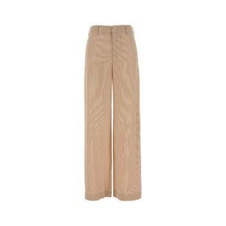 Pantaloni Torino Damen, Hosen, Braun, XSGr&ouml;&szlig;e