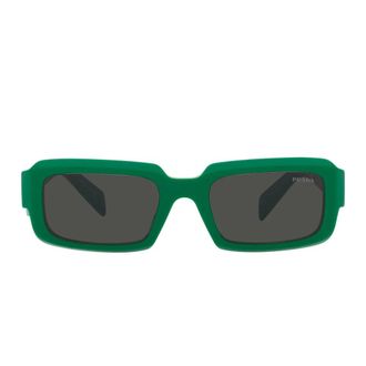Prada Rechteckige Sonnenbrille - - Accessories - unisex - Gr&uuml;n - 54 MM