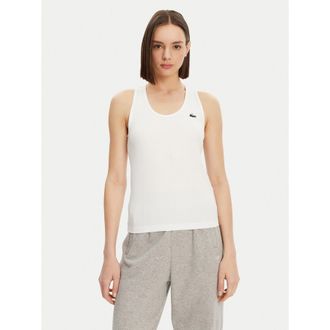 Lacoste Top TF4874 Wei&szlig; Slim Fit