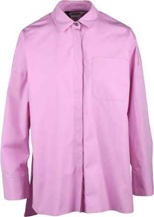 Max Mara Femme, Blouses et Chemises, Rose, Taille: 32 FR Gerona Camicia Maxi