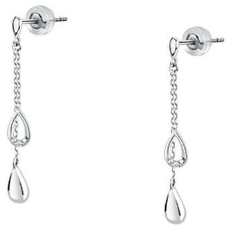 Cleor Boucles doreilles en or 375/1000 et diamant