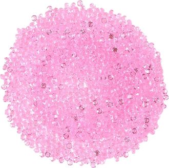 NUOBESTY GLEAVI 10.000 St&uuml;ck Vasenf&uuml;ller f&uuml;r Tafelaufs&auml;tze: Klare Acryl-Strasssteine mit R&uuml;ckseite - kleine Edelsteine zum Streuen auf dem Tisch, f&uuml;r Vasenf&uuml;ll