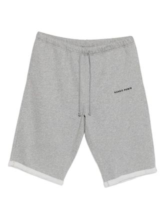 Romeo Hunte Collegiate Shorts aus Frottee - Blau