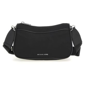 Michael Kors Umh&auml;ngetasche Jet Set Medium aus Nylon-Gabardine mit Etui f&uuml;r Apple AirPods Pro MD TZ PCH XBODY W/STRAP, Black