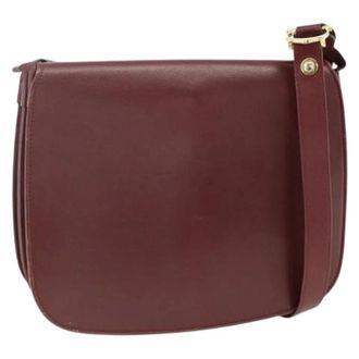 Cartier Sac bandouli&egrave;re vintage Pre-owned - Femme - Pre-owned - Rouge - Taille: ONE Size