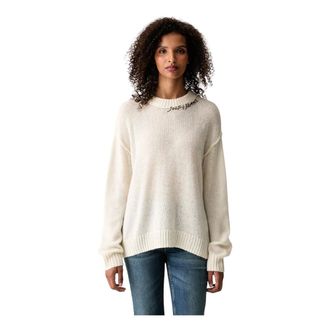 Joop Pull &agrave; col rond - Femme - Pulls - Beige - Taille: 44 FR