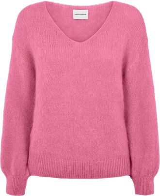 Americandreams Americandreams, Femme, Pulls, Rose, Taille: 38 FR Milana LS Alpaca Pullover