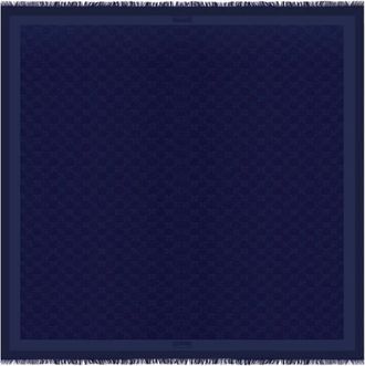 Vilebrequin Femme, Accessoires, Bleu, Taille: ONE Size &Eacute;charpe Monogramme Tortue