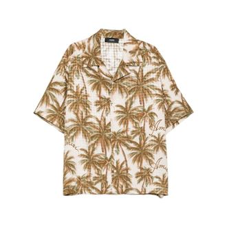 Amiri Homme, Chemises, Multicolore, Taille: XL Amtosh1190 Chemise de Campagne en Soie