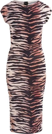 Pinko Pinko, Femme, Robes, Multicolore, Taille: 40 FR Epicentro Midi Dress