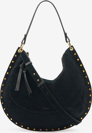 Isabel Marant Sac Oskan Soft L En Cuir Velours - - Noir - Isabel Marant