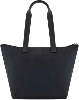 Emporio Armani Femme, Sacs, Noir, Taille: ONE Size ASV Medium Tote