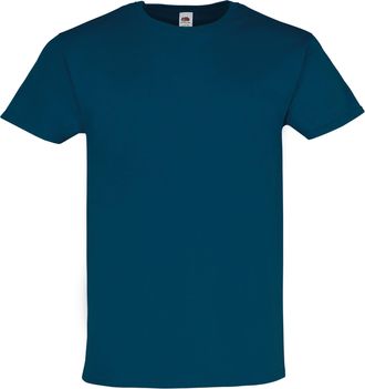 Fruit Of The Loom Iconic 195 Ringspun Premium T | T-Shirt Herren & Damen - 100% Baumwolle, 190-195 g/m&sup2;, hochwertig & weich, ideal f&uuml;r Druck & Alltag | Farbe: Mountain 