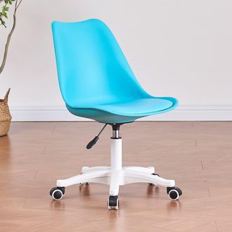 Generic Moderner, armloser Acryl-B&uuml;rostuhl mit Rollen - leicht zu bewegen und stilvoll. 360&deg; drehbar, h&ouml;henverstellbar und ergonomisches Design f&uuml;r Komfort un