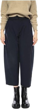 Elvine Femme, Pantalons, Bleu, Taille: 40 FR Cropped Pantalons