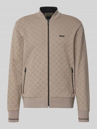 HUGO BOSS Regular Fit Sweatjacke aus Baumwoll-Mix Modell SW_Revival Skarley