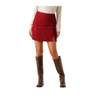 Ydence Rock Femke - - Skirts - Damen - Rot - XL