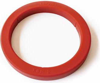 Cafelat Gruppendichtung-E61 (rot), Silikon, E61 8 mm, SYNCHKG060251