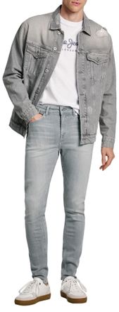 Pepe Jeans London Herren Skinny Pm207387 Jeans, Blau (Denim-uh5), Bundweite: 84 cm, beinlänge: 81 cm