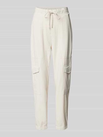 Cambio Tapered Fit Jogpants mit verk&uuml;rztem Schnitt Modell KARO