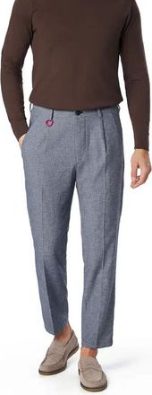 Joop Herren Bundfaltenhose braun