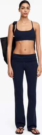 Arket Ausgestellte Leggings -Blau