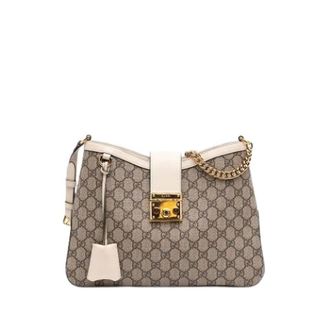 Gucci Pre-owned Sac bandouli&egrave;re en toile - Femme - Pre-owned - Beige - Taille: ONE Size