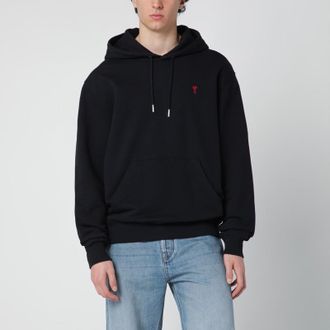 Ami Black Ami De Coeur hoodie