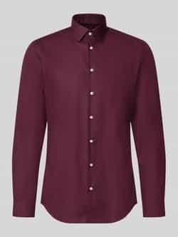 Jake*s Slim Fit Business-Hemd mit Kentkragen