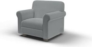 Italian Bed Linen Elastische Couchüberzüge IRIS, Hellgrau, 1 Platz