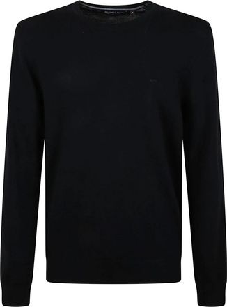 Michael Kors Round-Neck Strickwaren - - Knitwear - Herren - Schwarzk - L