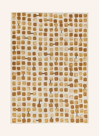 Louis De Poortere Louis De Poortere Teppich Craft Cobblestone gelb