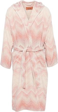 Missoni Home Zigzag-print Hooded Bathrobe