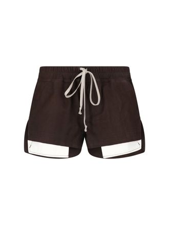 Rick Owens Lambskin Shorts