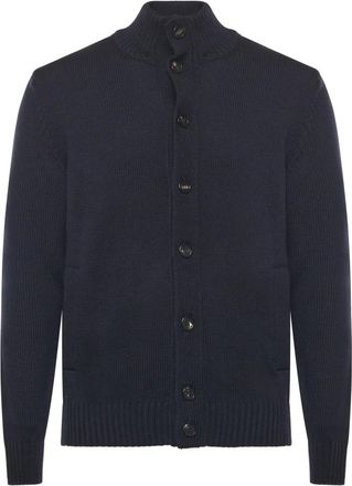 Zanone Homme, Pulls, Bleu, Taille: 3XL Pulls Bleus Style Chioto