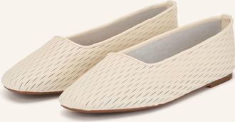 Calvin Klein Ballerinas Oblique weiss