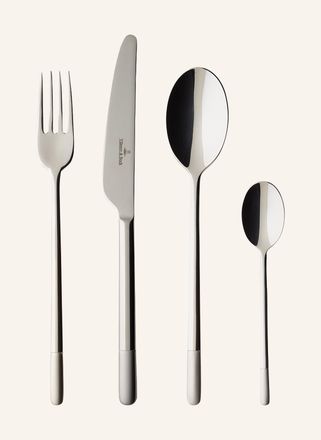 Villeroy & Boch Tafelbesteck 24tlg. Ella Satiniert silber