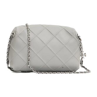 Tory Burch Kira Quilted Camera Bag - - Bags - Damen - Grau - ONE SIZE