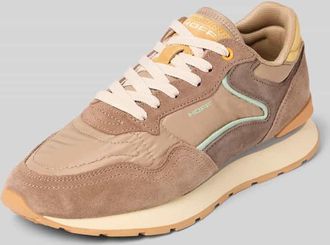 Hoff Sneaker aus Leder-Mix mit Logo-Detail Modell City