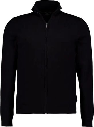 Daniel Hechter Herren Pullover schwarz unifarben