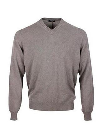 Colombo Pull Col Rond - Gris Clair