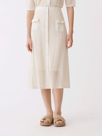 Fabiana Filippi Rock FABIANA FILIPPI Damen Farbe Butter