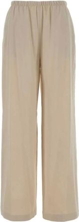 Max Mara Femme, Pantalons, Beige, Taille: 40 FR Wide Pantalons